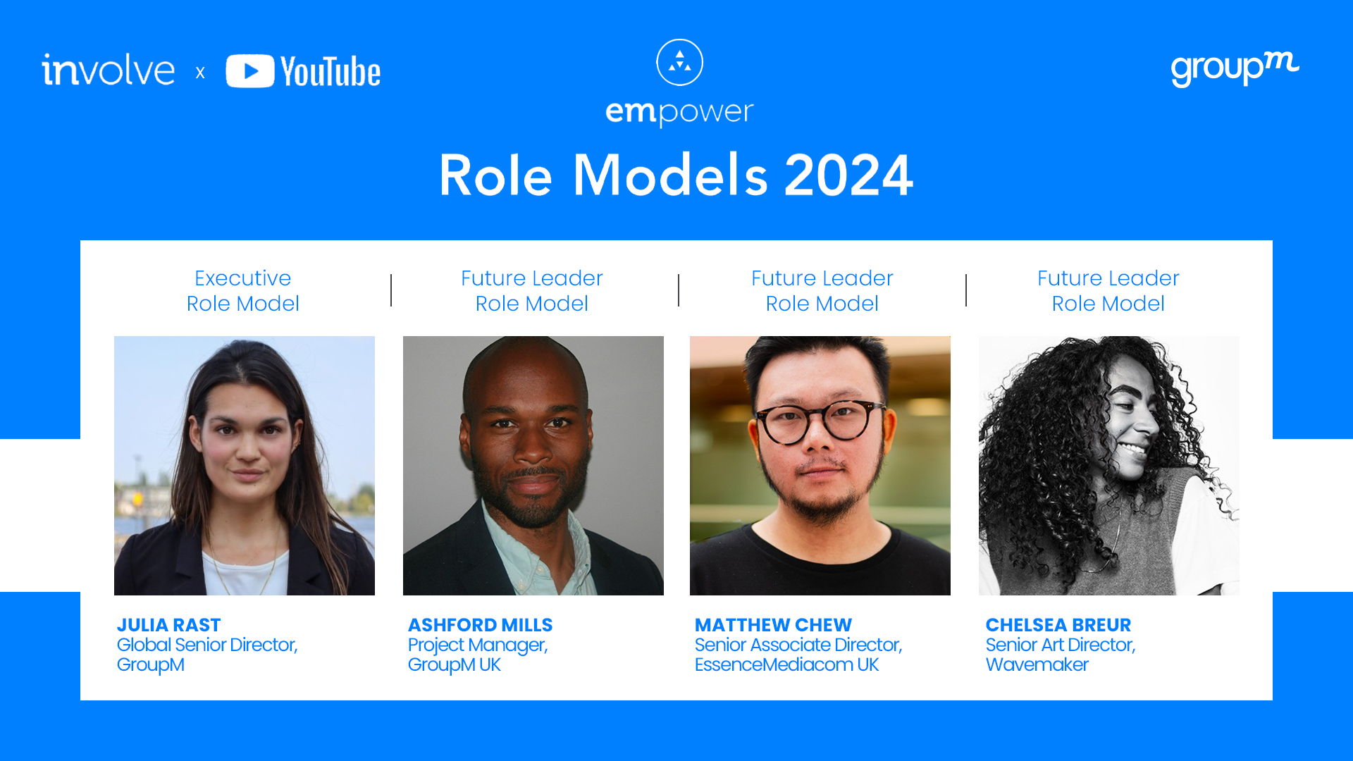 Four GroupM Leaders Recognized on EMpower 100 Lists - GroupM